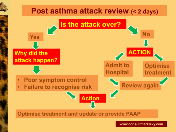End asthma attacks- Post attack Review - End Asthma attacks and Deaths
